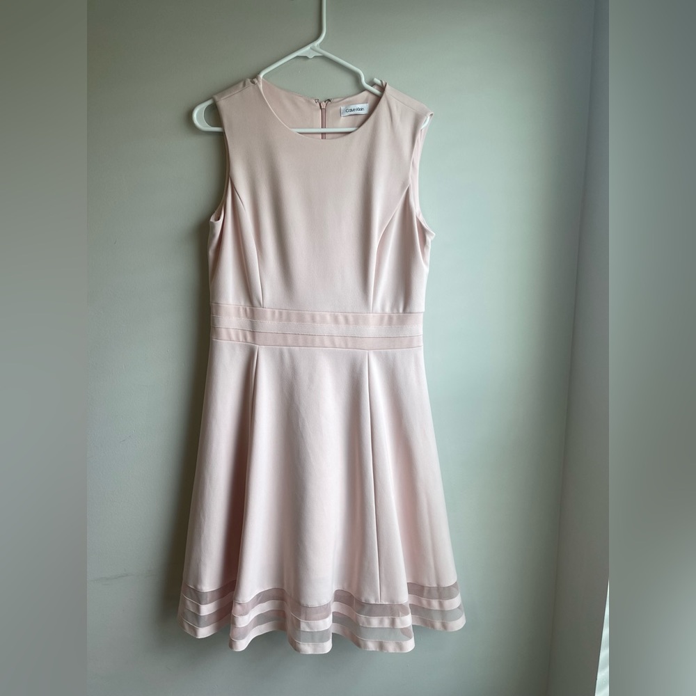 Beautiful Baby Pink Calvin Klein Dress - Gem